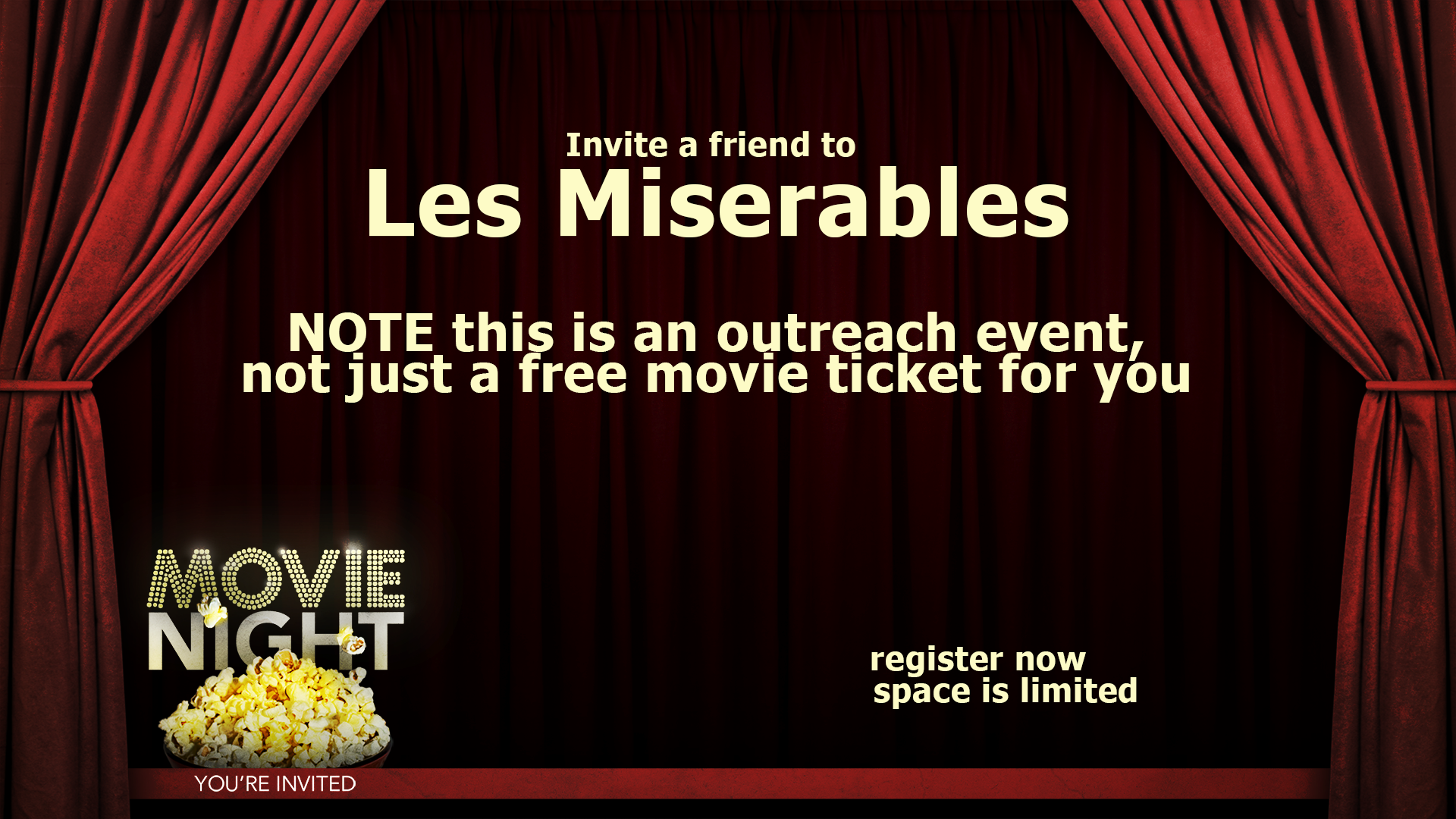 Les Miserables Outreach Night | Calvary Baptist Church