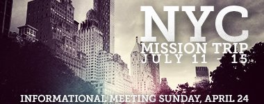 Mission NYC | Calvary Baptist Church