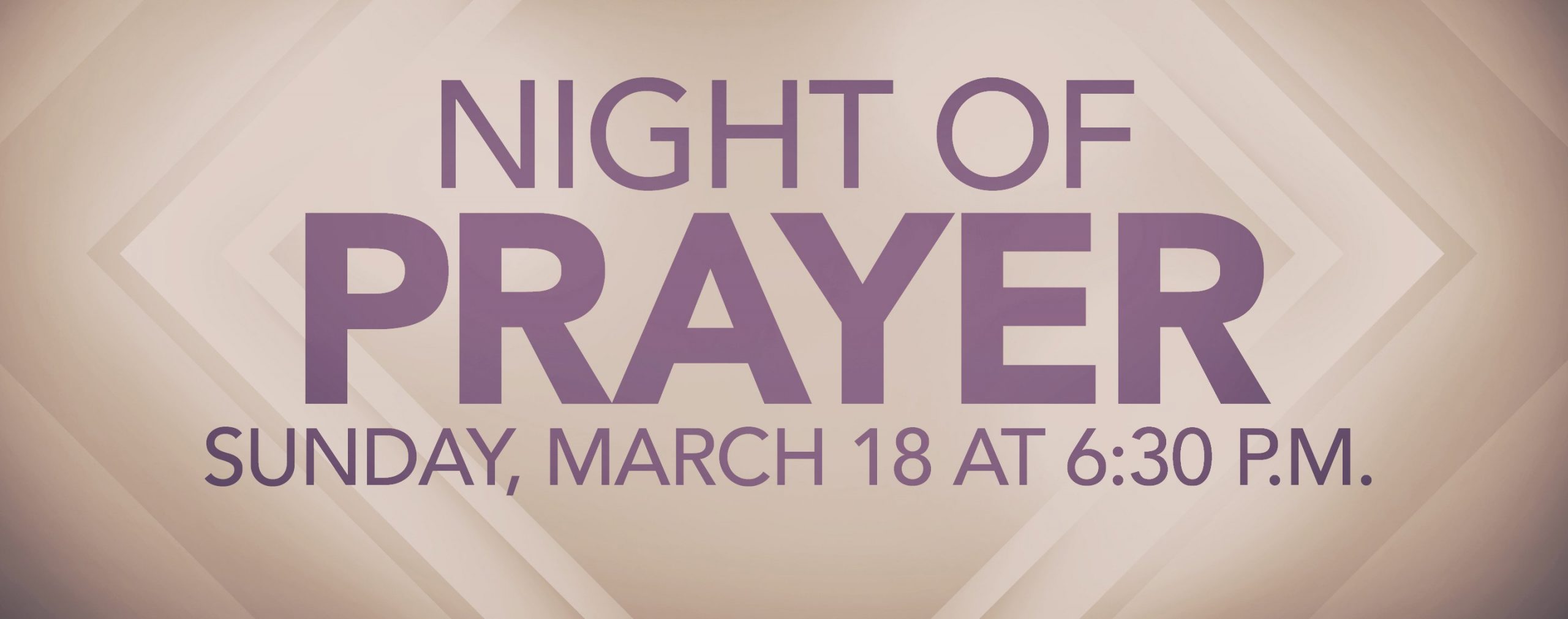 Night of Prayer | Calvary Baptist Church